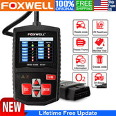 Foxwell NT201 Check Engine Light, Read and Clear Fault Codes, Live Dat