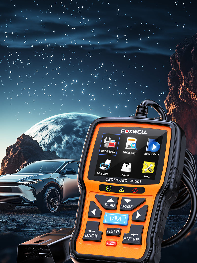 Foxwell NT301 OBD2 & EOBD Scanner Professional Enhanced Diagnostic Cod