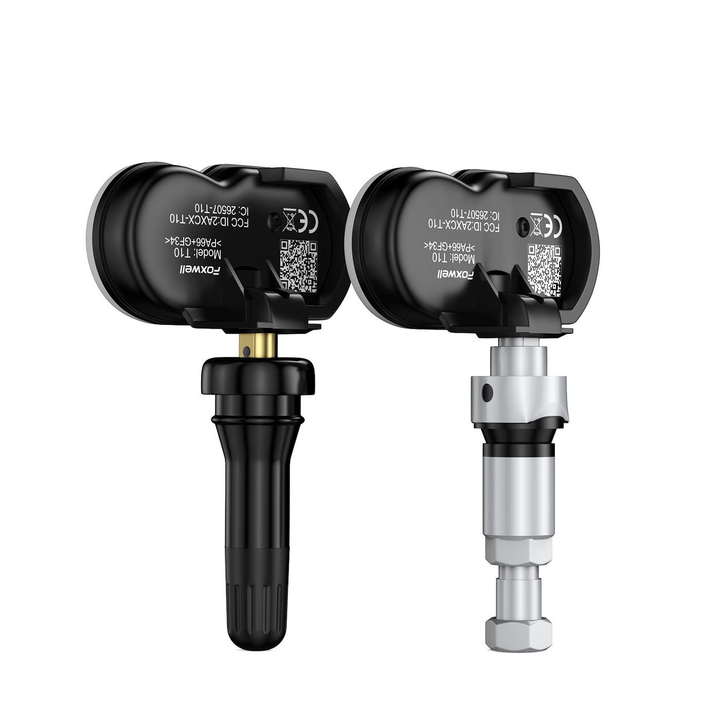 FOXWELL T10 Programmable TPMS Sensor 433/315MHz 2 IN 1 Gum Head or ...