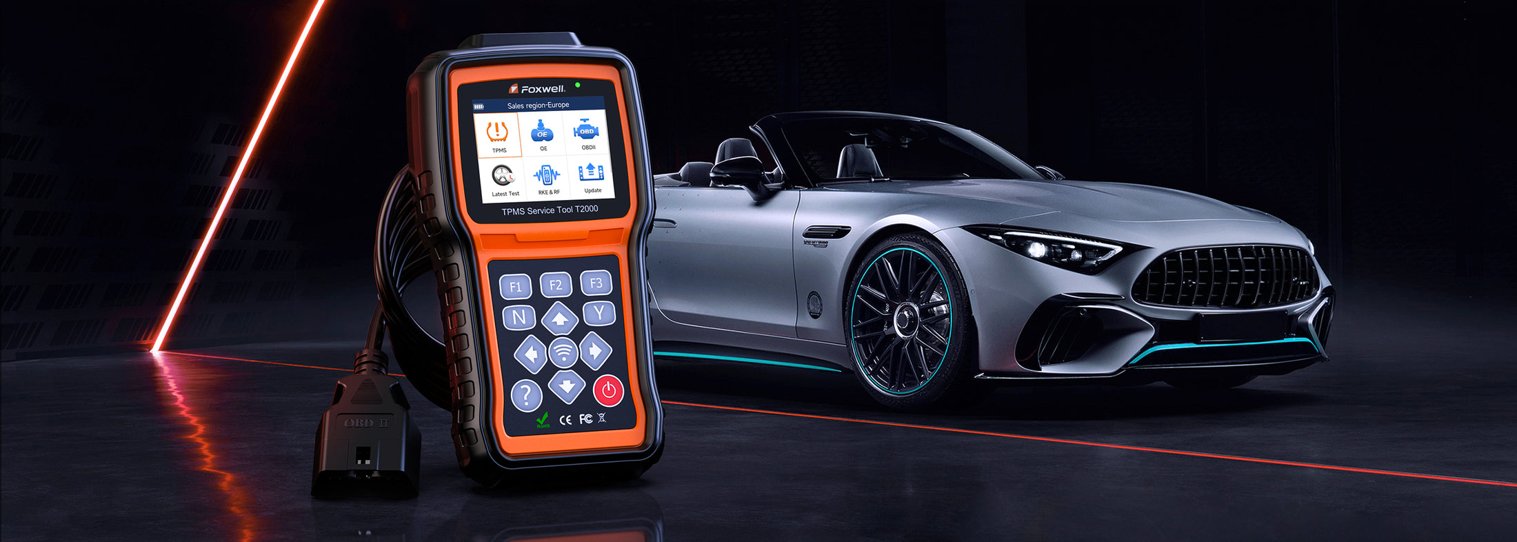 Foxwell T2000 Pro TPMS Tool Supports Activating, Relearning, Programmi