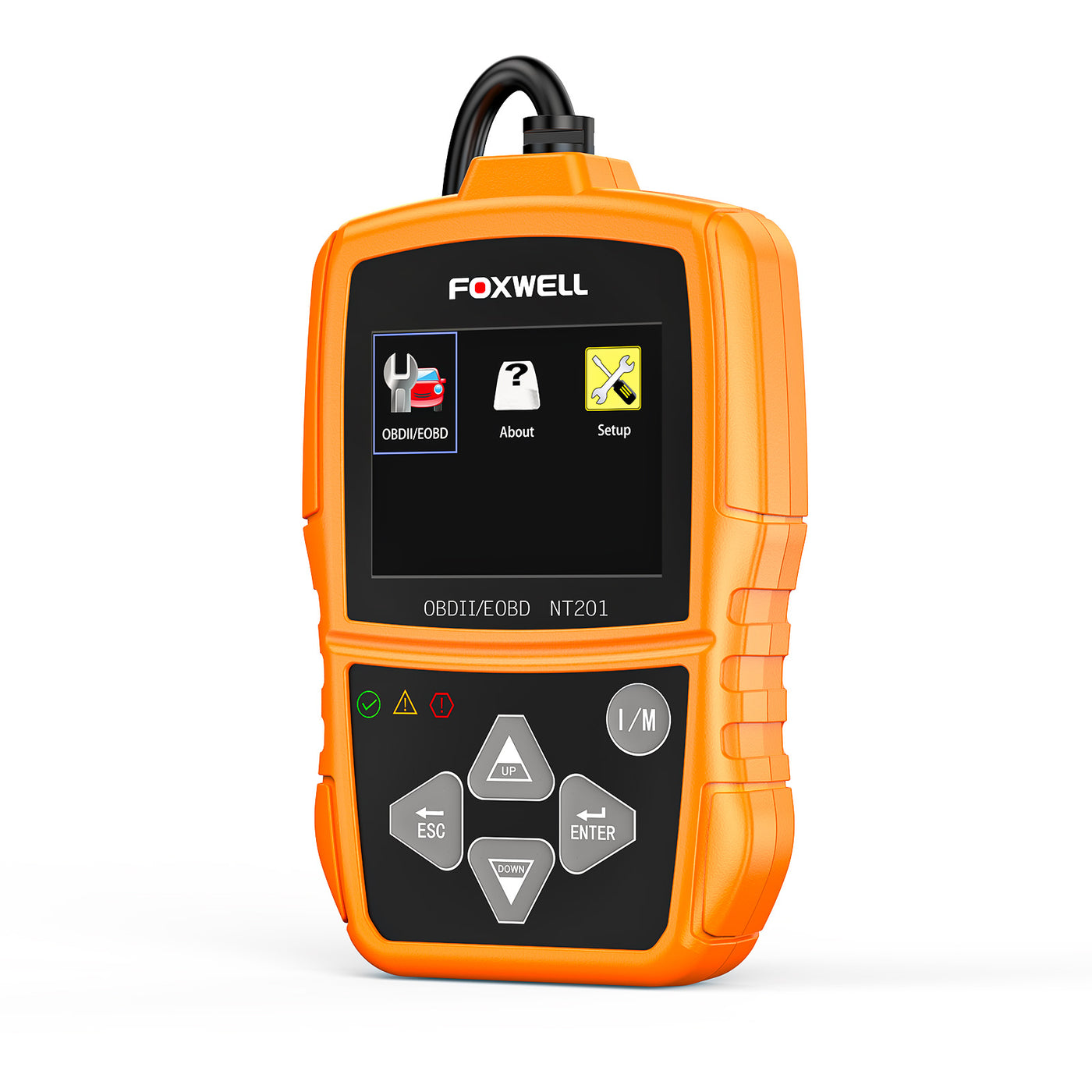 Foxwell NT201 Check Engine Light, Read and Clear Fault Codes, Live Dat