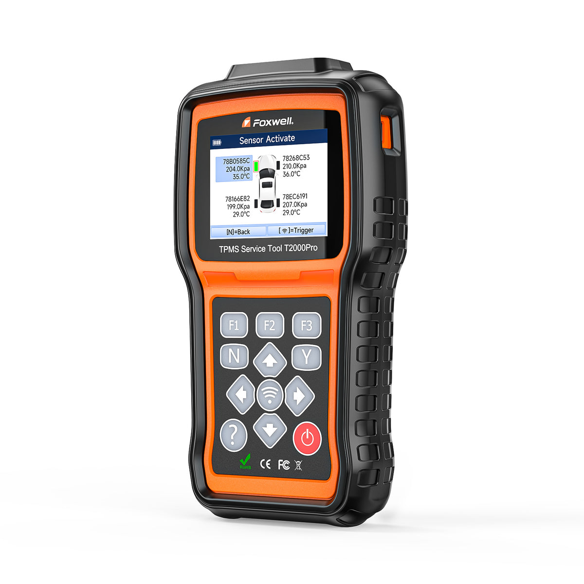 Foxwell T2000 Pro TPMS Tool Supports Activating, Relearning, Programmi