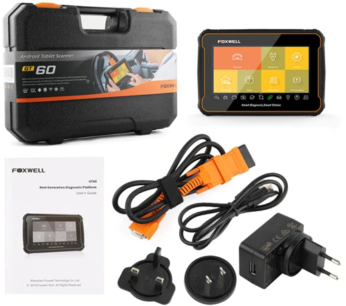 Foxwell GT60 Android Tablet Scanner OBD2 Table Diagnostic Tool with 20 ...